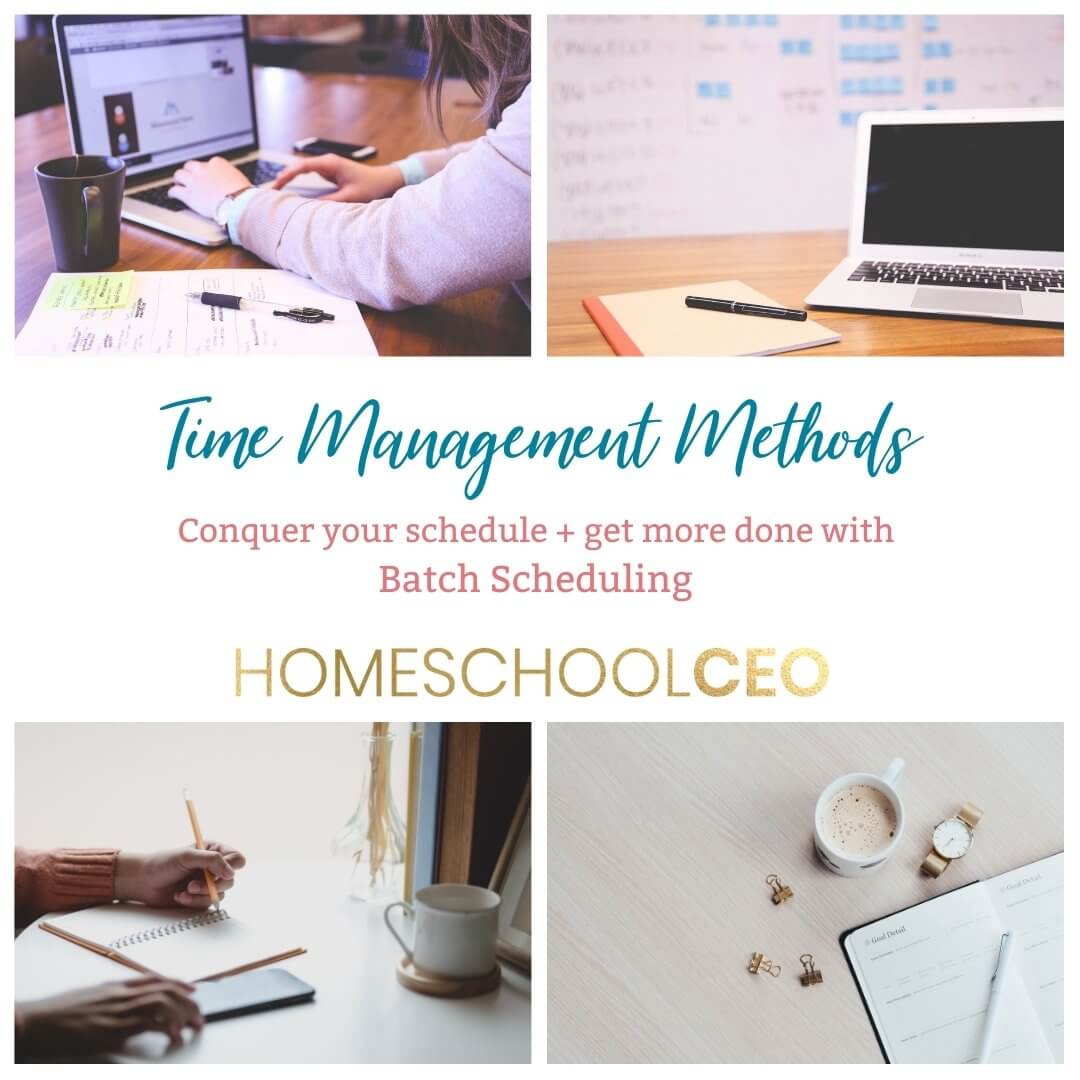 Scheduling + Time Management Methods to Conquer Your Schedule ...