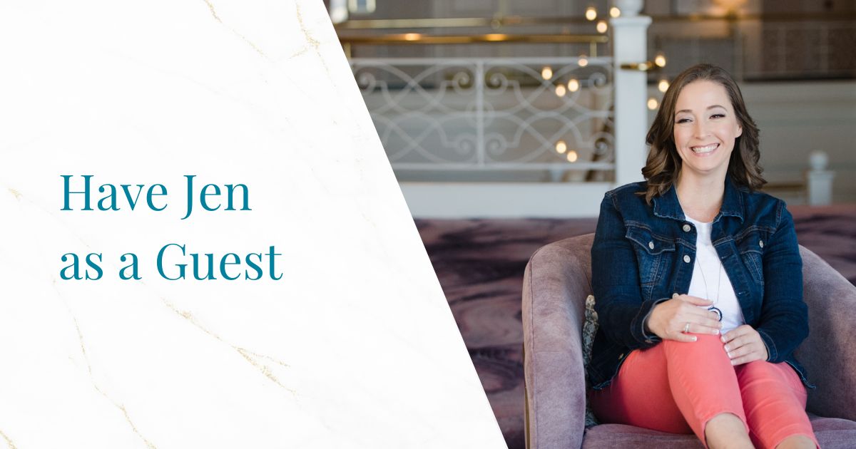 Have Jen as a Guest - Homeschool CEO